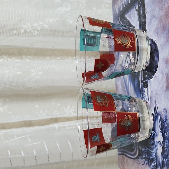 American Vintage | Dining | Set Of 2 Midcentury Mcm Bar Cart Rocks ...